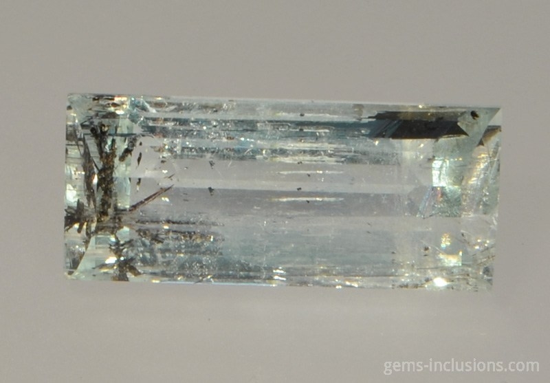 Columbite-tantalite inclusions | gems-inclusions
