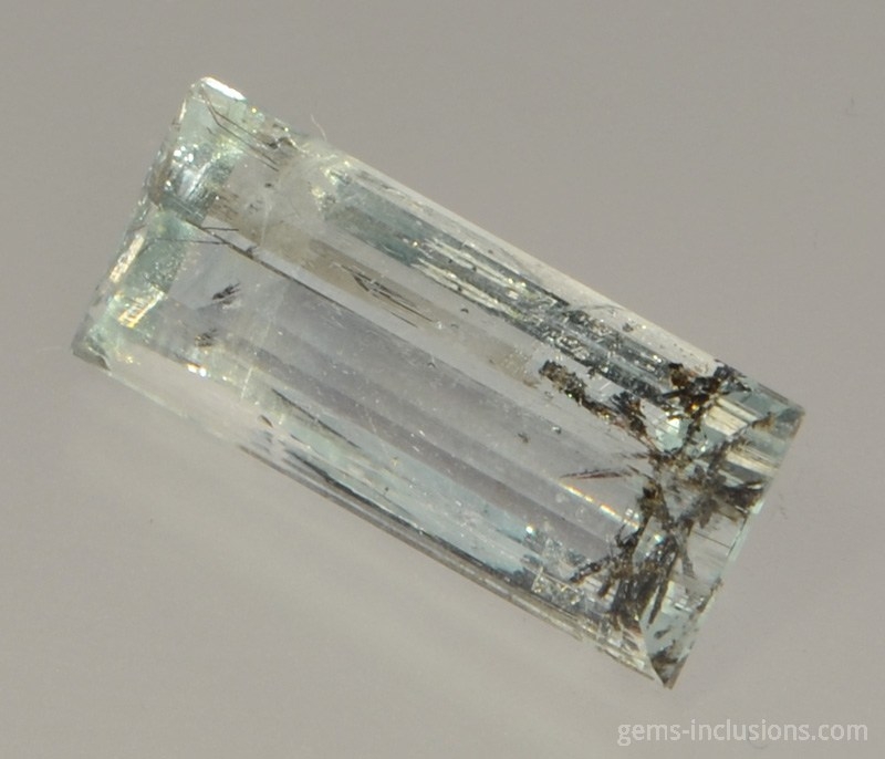 Columbite-tantalite inclusions | gems-inclusions